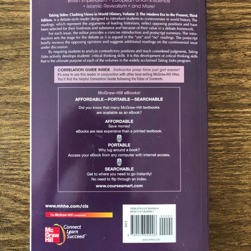 Clashing Views in World History by Joseph Mitchell, Helen Buss Mitchell