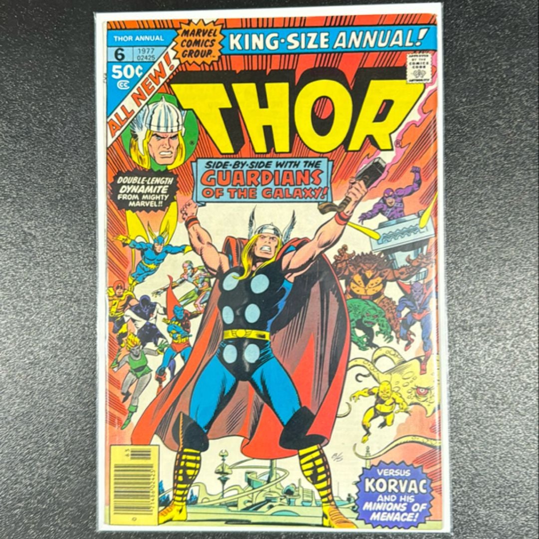 Thor # 6 1977 Annual Marvel Comics Group by Marvel Comics, Paperback | Pangobooks