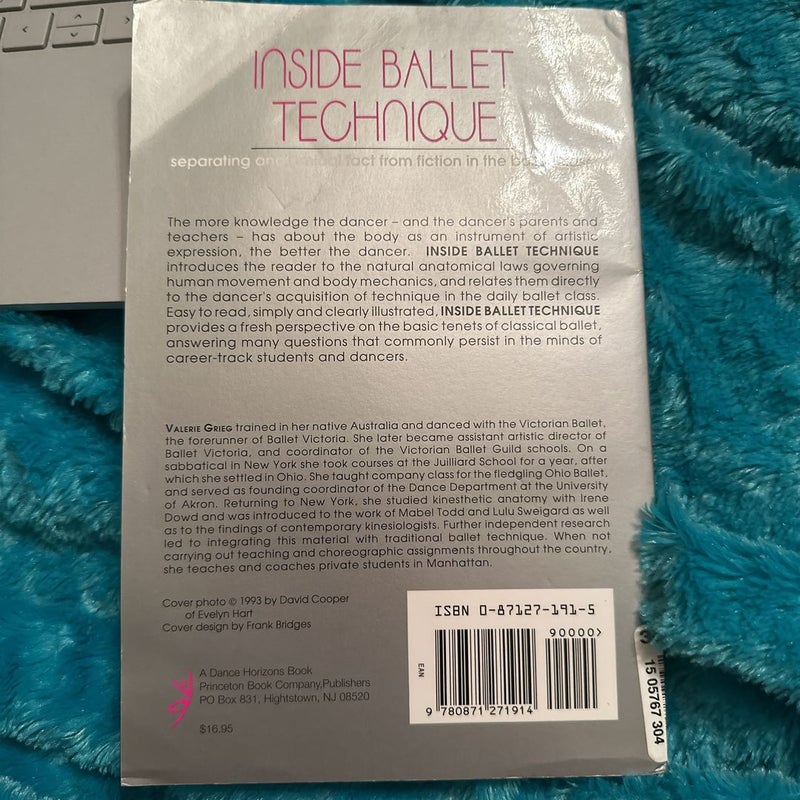 Inside Ballet Technique by Valerie Grieg, Paperback | Pangobooks