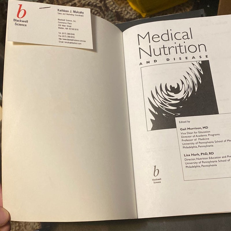 Medical Nutrition and Disease by Gail Morrison, Paperback | Pangobooks