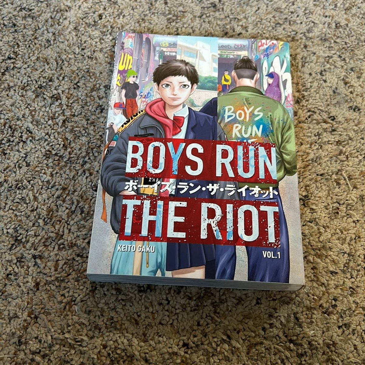Boys Run the Riot 1 by Keito Gaku
