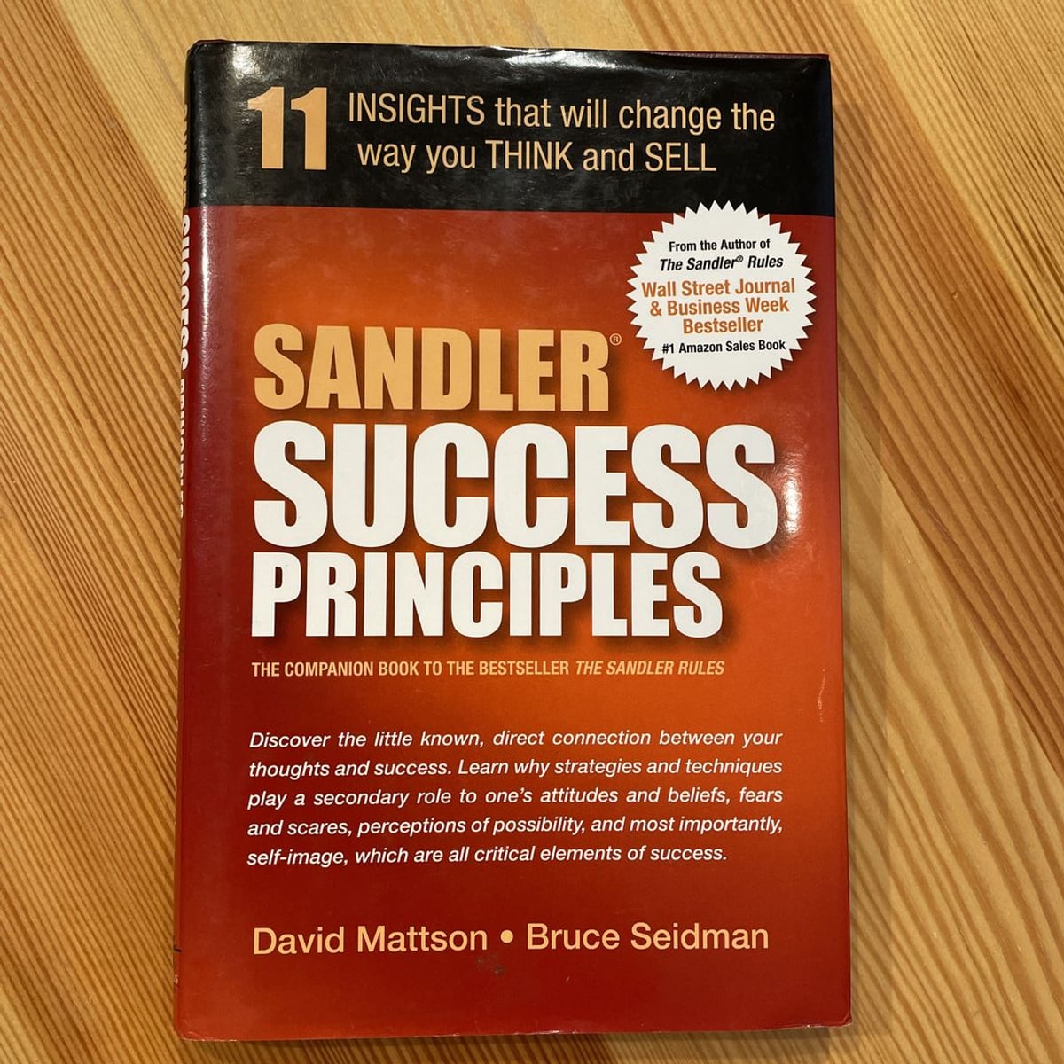 Sandler Success Principles by David Mattson, Hardcover | Pangobooks