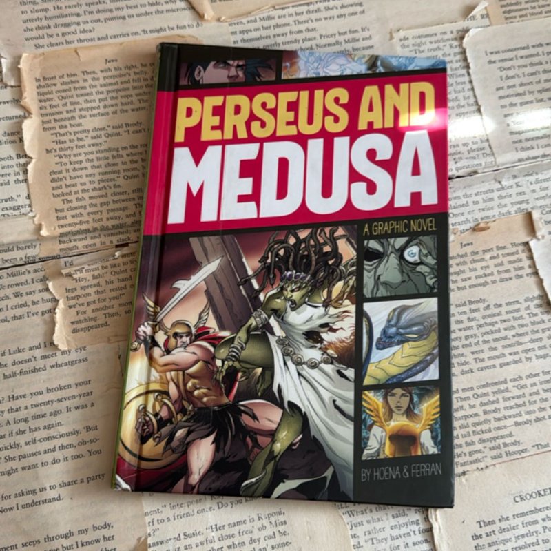 Perseus and Medusa by Blake Hoena, Eve, Sebastian Facio, Blake A. Hoena