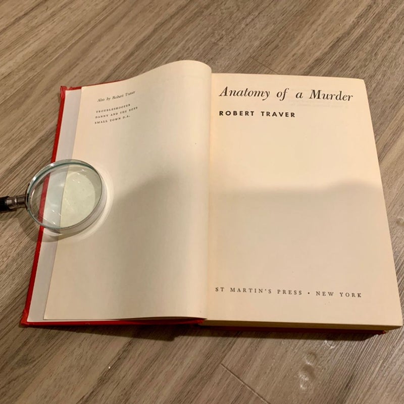 Anatomy of a Murder by Robert Traver, Hardcover | Pangobooks