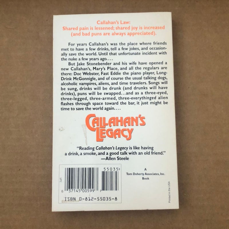 Callahan's Legacy by Spider Robinson, Paperback | Pangobooks