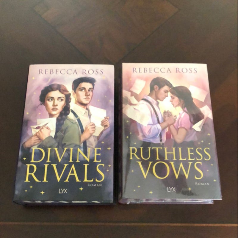 Divine Rivals and Ruthless Vows by Rebecca Ross, Hardcover | Pangobooks