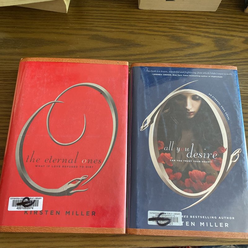 The Eternal Ones Duology by Kirsten Miller, Hardcover | Pangobooks