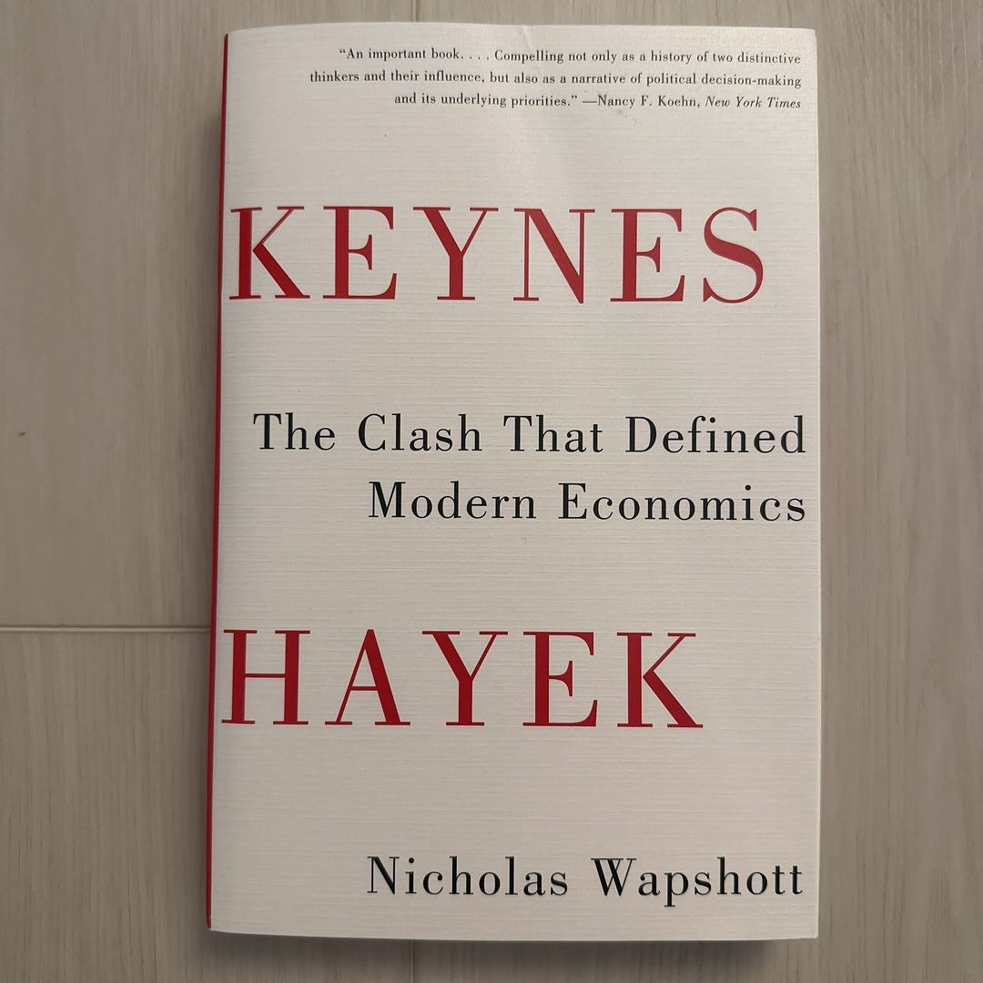 Keynes Hayek by Nicholas Wapshott, Paperback | Pangobooks