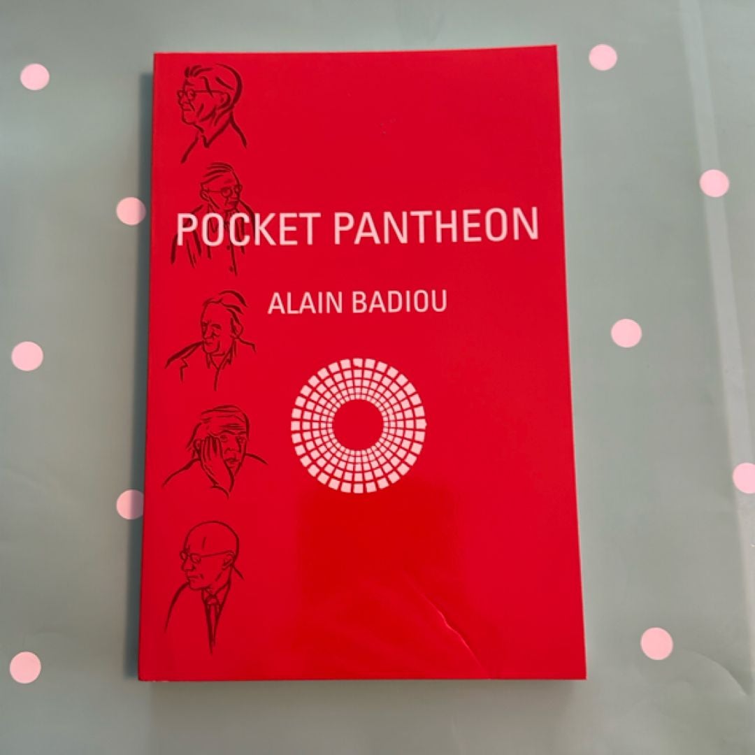 Pocket Pantheon by Alain Badiou, David Macey