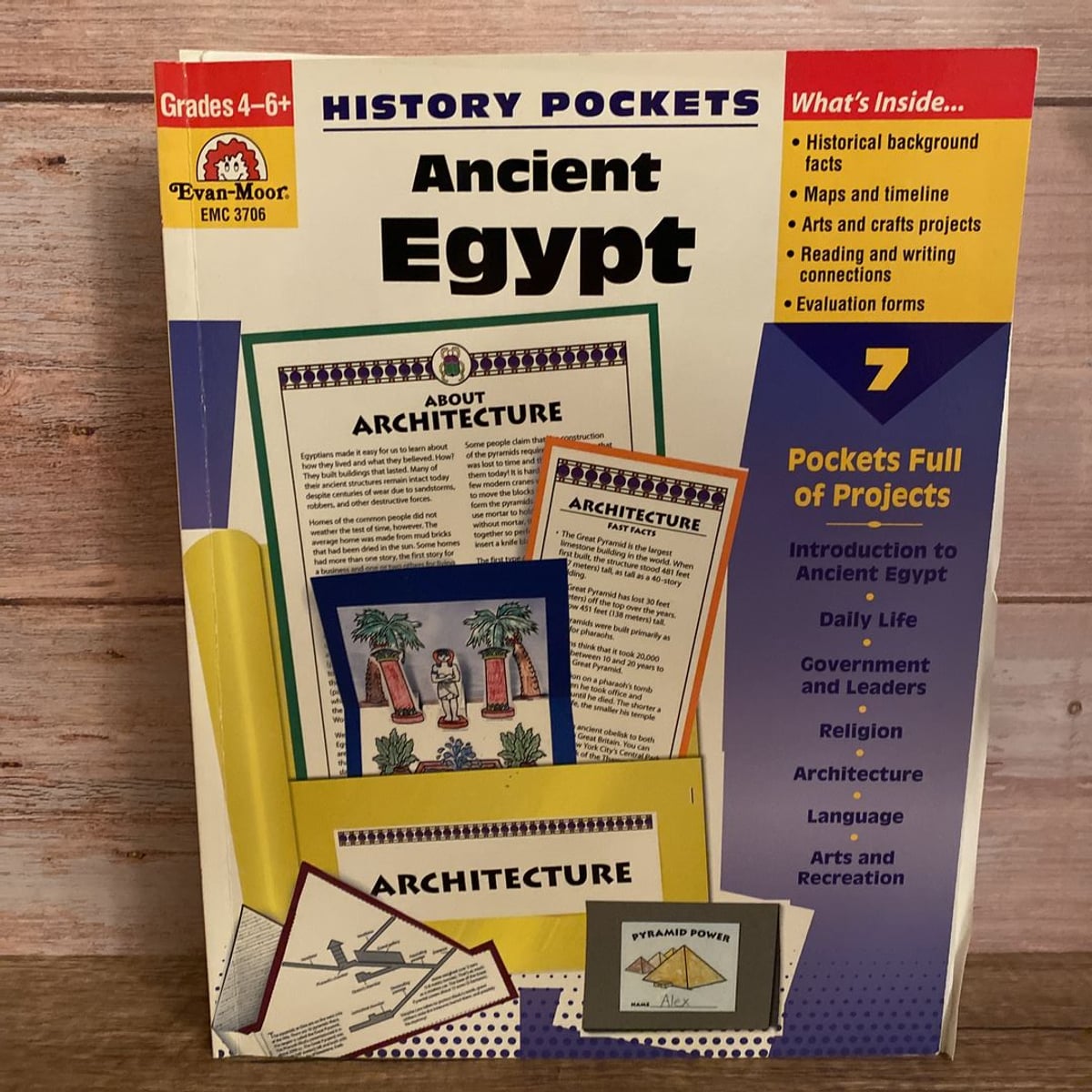 Ancient Egypt Grade 4-6+ by Evan-Moor Educational Publishers