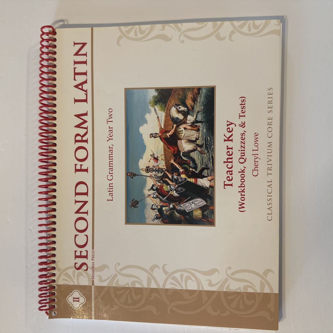 Second Form Latin, Student Text bundle (7 items!) by Cheryl Lowe ...