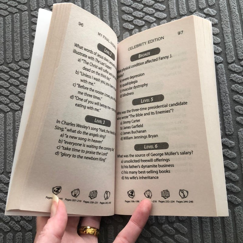 My Final Answer, Celebrity Edition by John Hudson Tiner