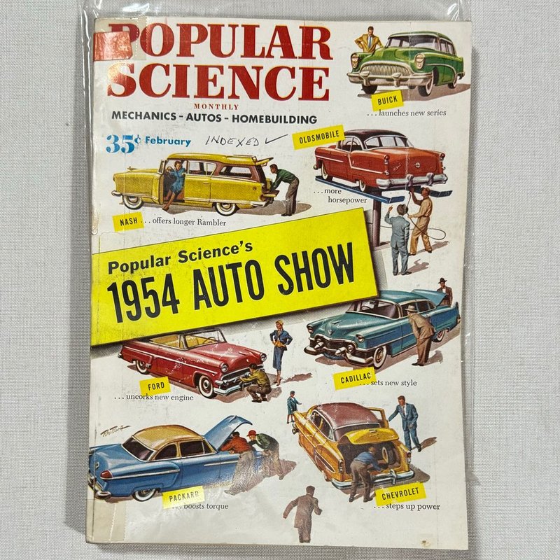 Popular Science Magazine February 1954 by Godfrey Hammond, Paperback ...