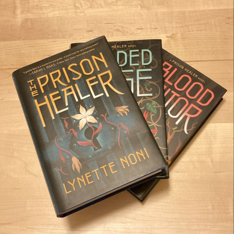 The Prison Healer Trilogy Hardcover by Lynette Noni, Hardcover | Pangobooks