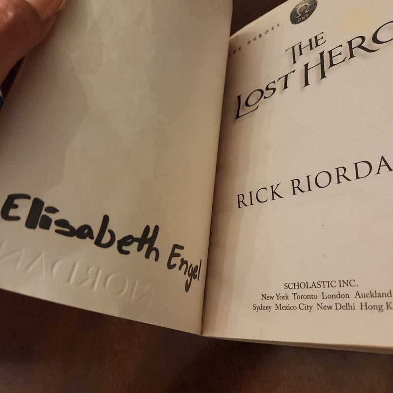 The Lost Hero by Rick Riordan, Paperback | Pangobooks