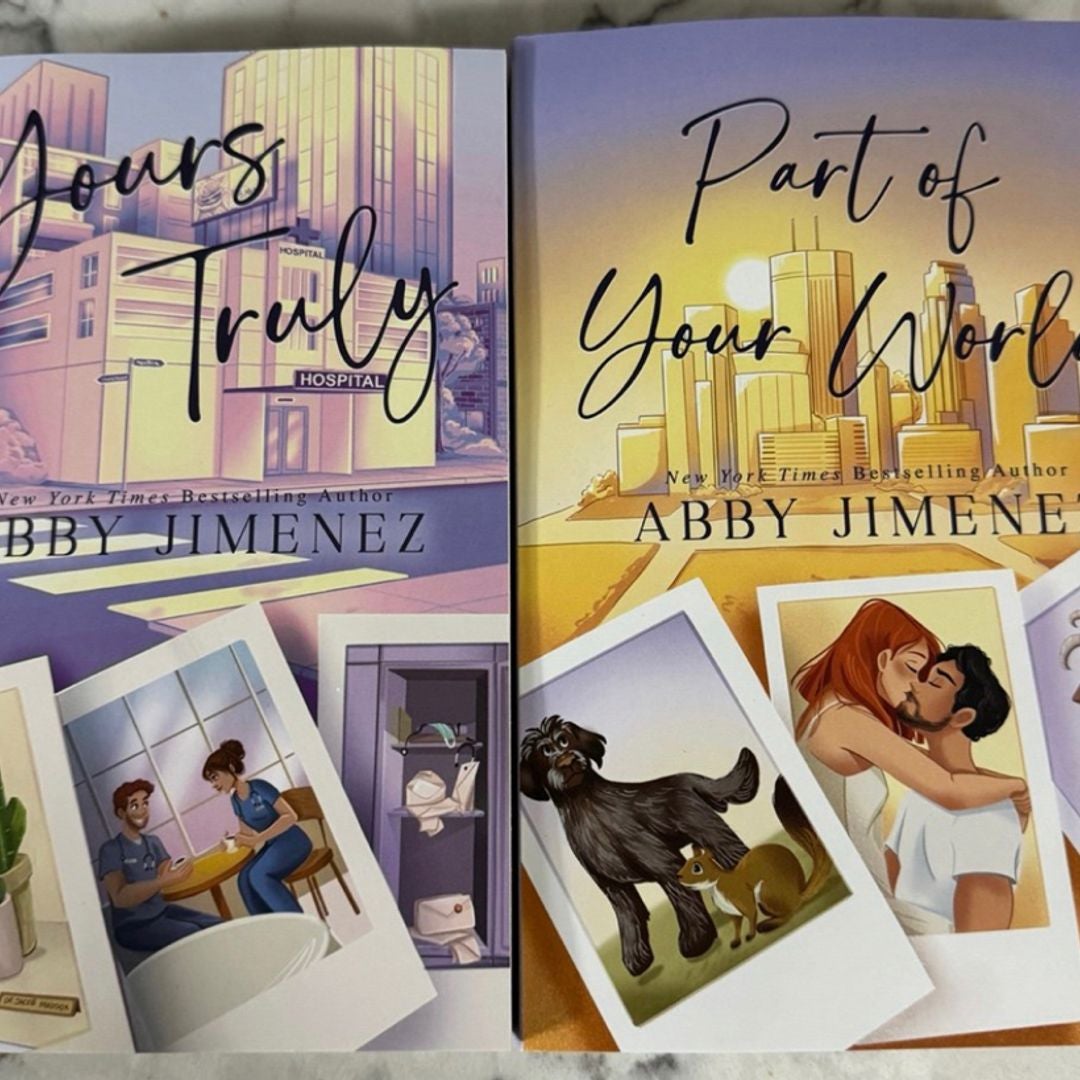 Eternal embers Abby Jimenez yours truly & Part of your world by Abby ...