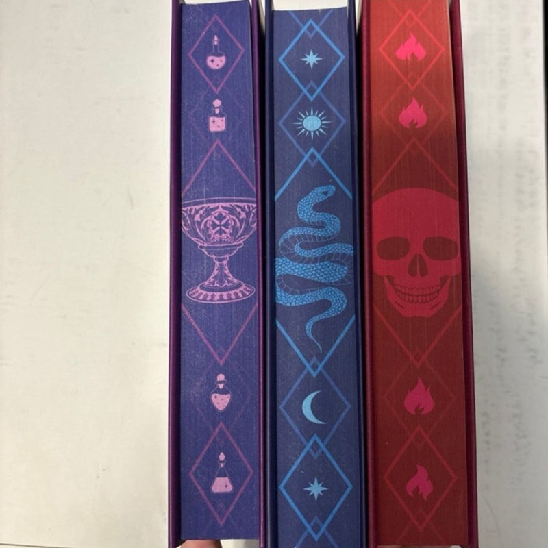 Poison Study / Magic Study/Fire Study Fairyloot Editions by Maria V ...