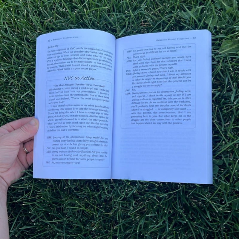 Nonviolent Communication: a Language of Life by Marshall B. Rosenberg