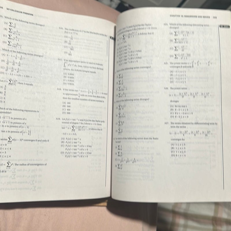 AP Calculus Premium, 2022-2023: 12 Practice Tests + Comprehensive ...