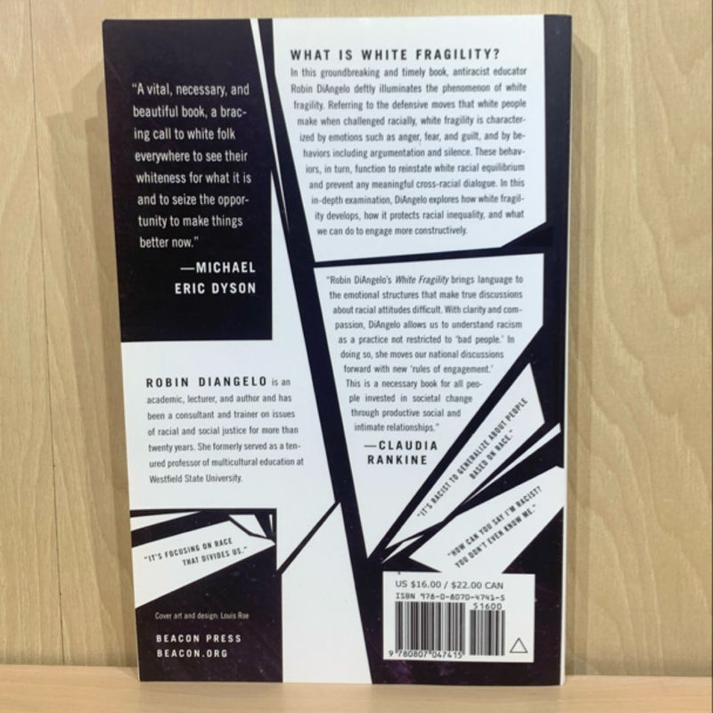 White Fragility by Robin DiAngelo; Michael Eric Dyson, Paperback ...