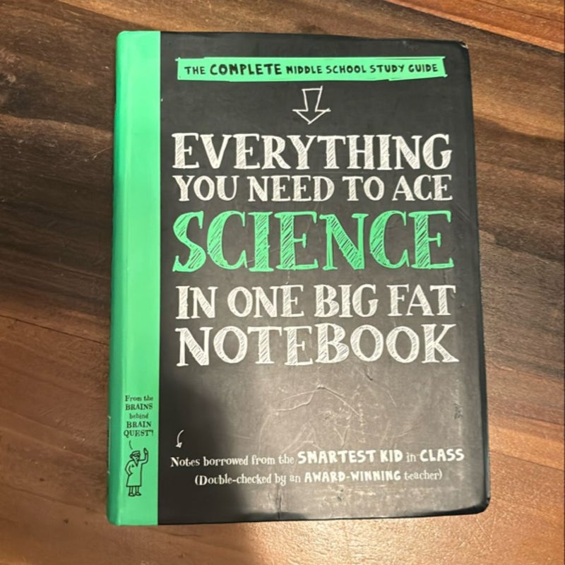 Everything You Need to Ace Science in One Big Fat Notebook by Sharon ...