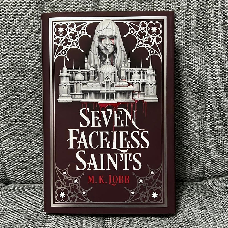 Seven Faceless Saints by M. K. Lobb, Hardcover | Pangobooks