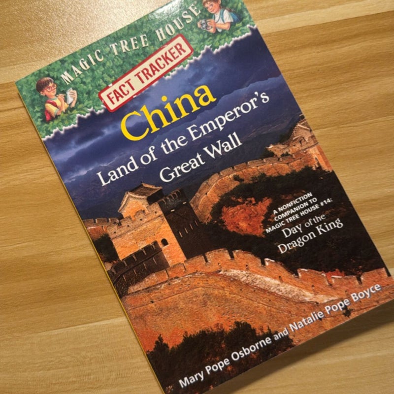 China: Land of the Emperor's Great Wall by Mary Pope Osborne, Natalie ...