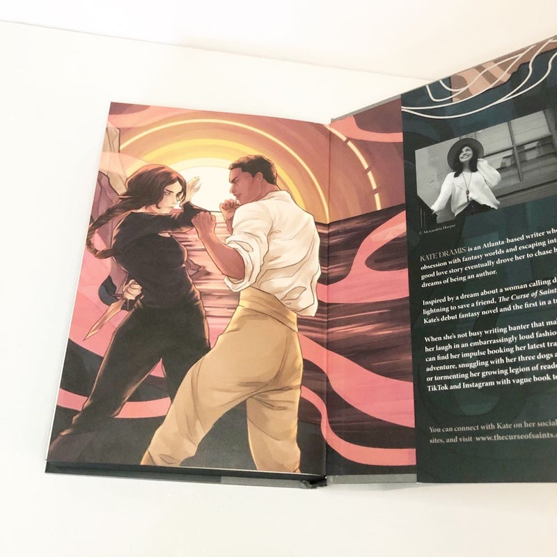 The Curse of Saints Fairyloot Exclusive Edition by Kate Dramis ...