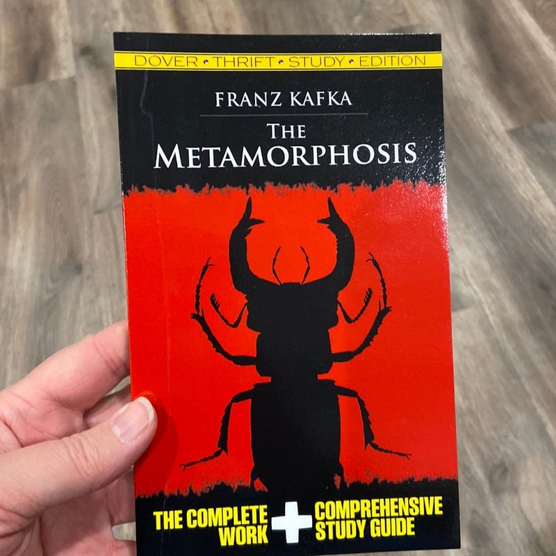 The Metamorphosis Thrift Study Edition by Franz Kafka, Paperback ...