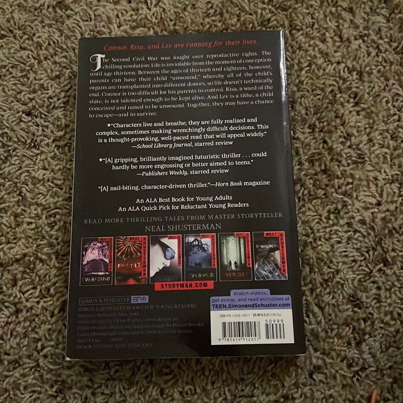 Unwind by Neal Shusterman