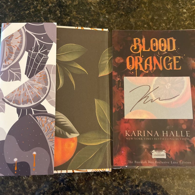 Blood Orange (Bookish Box Special Edition) by Karina Halle, Hardcover ...