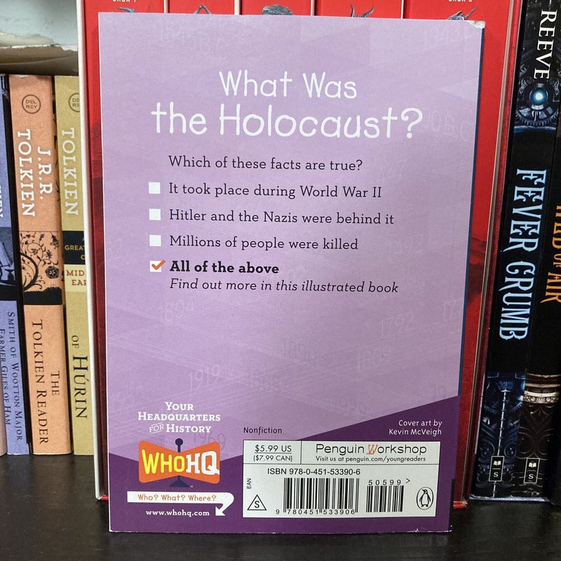 What Was the Holocaust? by Gail Herman, Paperback | Pangobooks