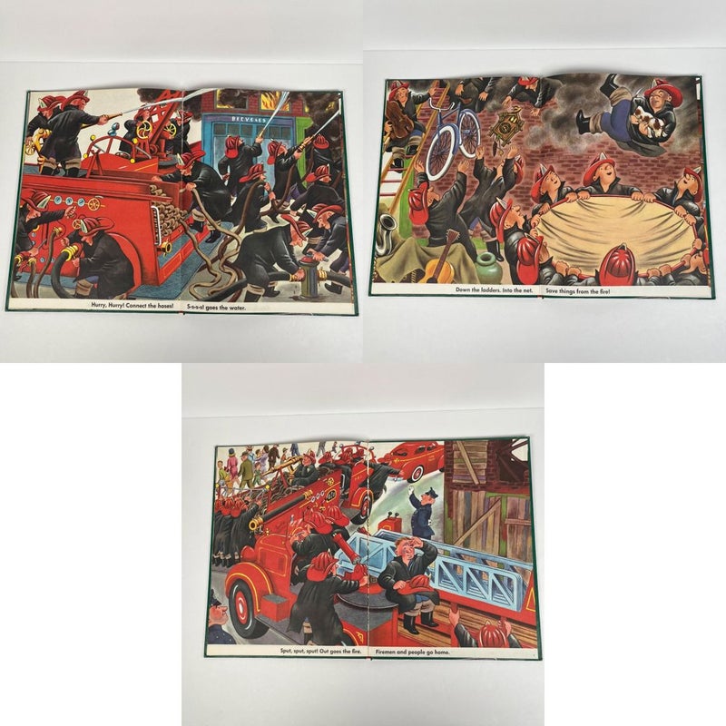 The Great Big Fire Engine Book by Pictures by Tibor Gergely, Hardcover ...