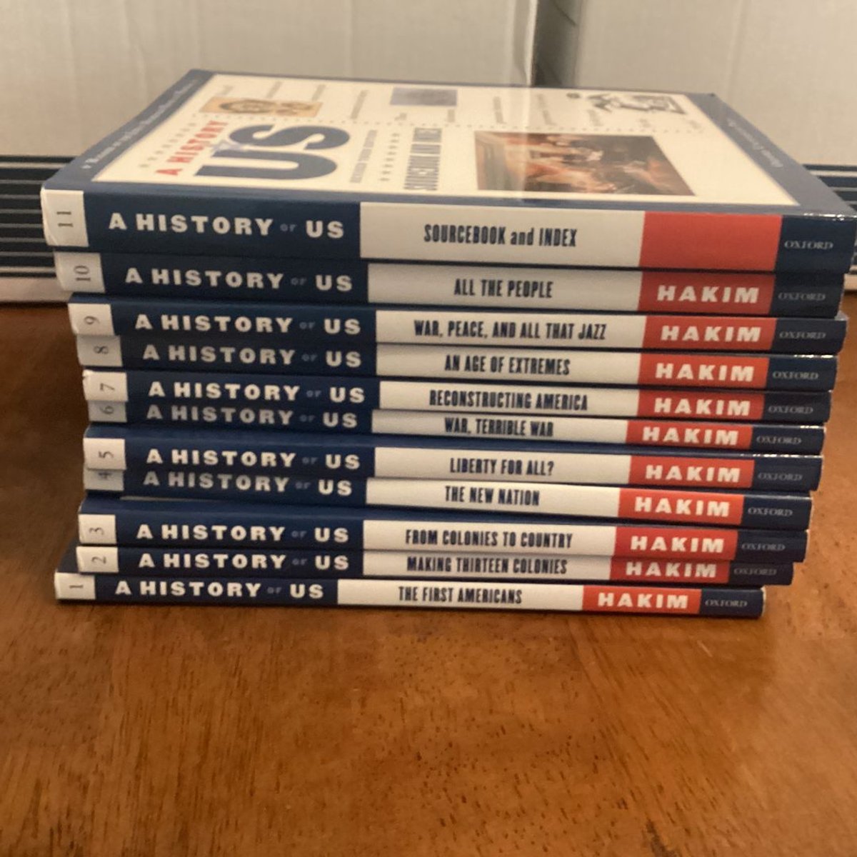 A History of US: Eleven-Volume Set by Joy Hakim