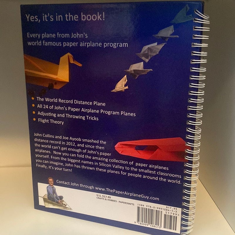 The World Record Paper Airplane and International Award Winning Designs ...