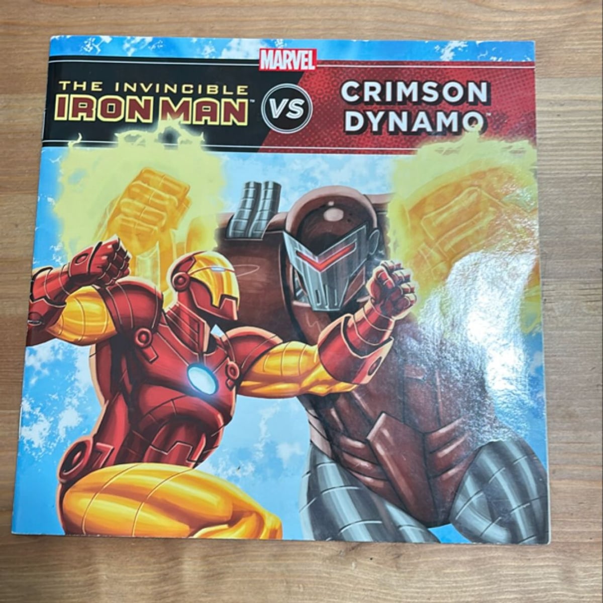 The Invincible Iron Man vs. Crimson Dynamo by Steve Behling