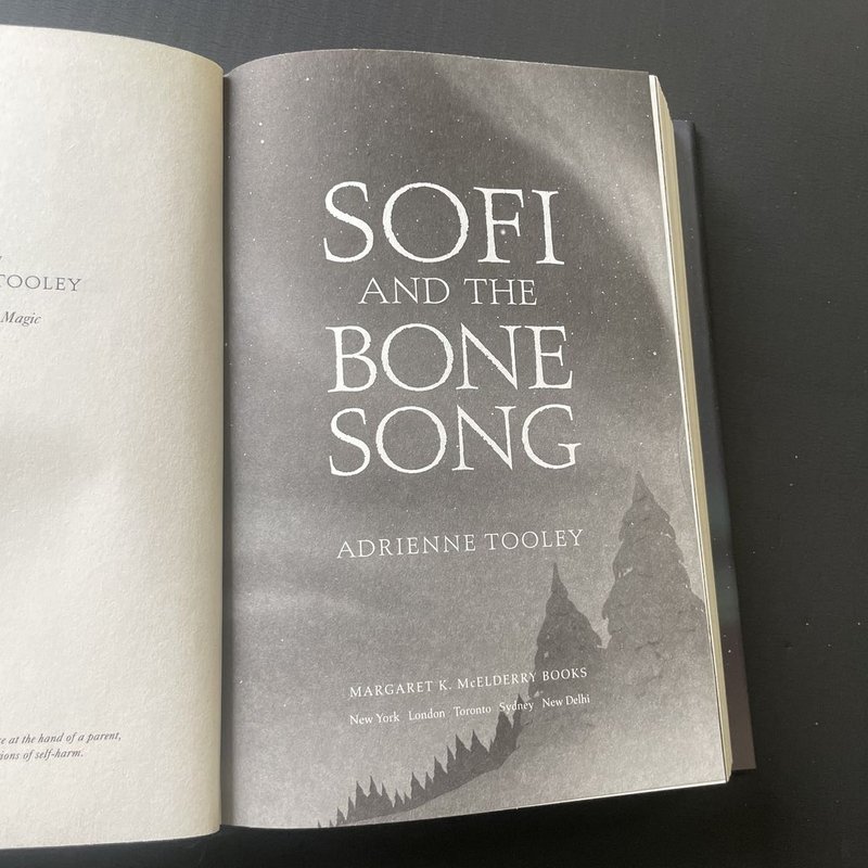 Sofi and the Bone Song by Adrienne Tooley