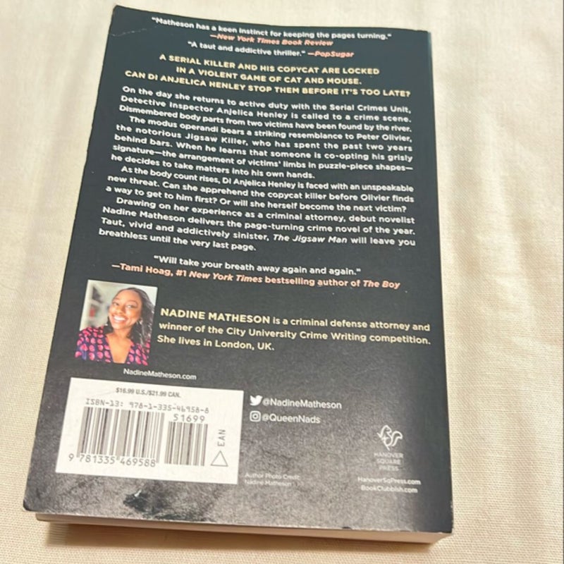 The Jigsaw Man by Nadine Matheson