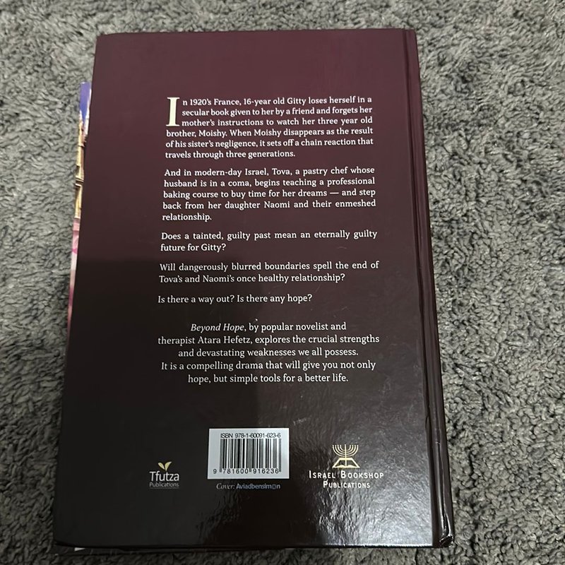 Beyond Hope by Atara Hefetz, Paperback | Pangobooks
