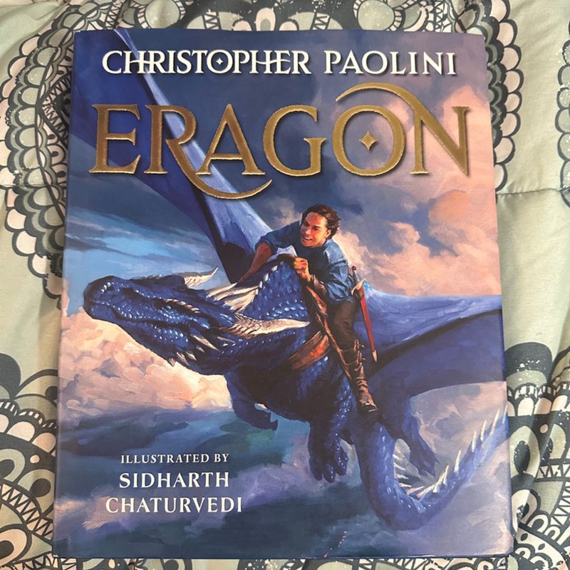 Eragon illustrated edition by Christopher paolini , Hardcover | Pangobooks