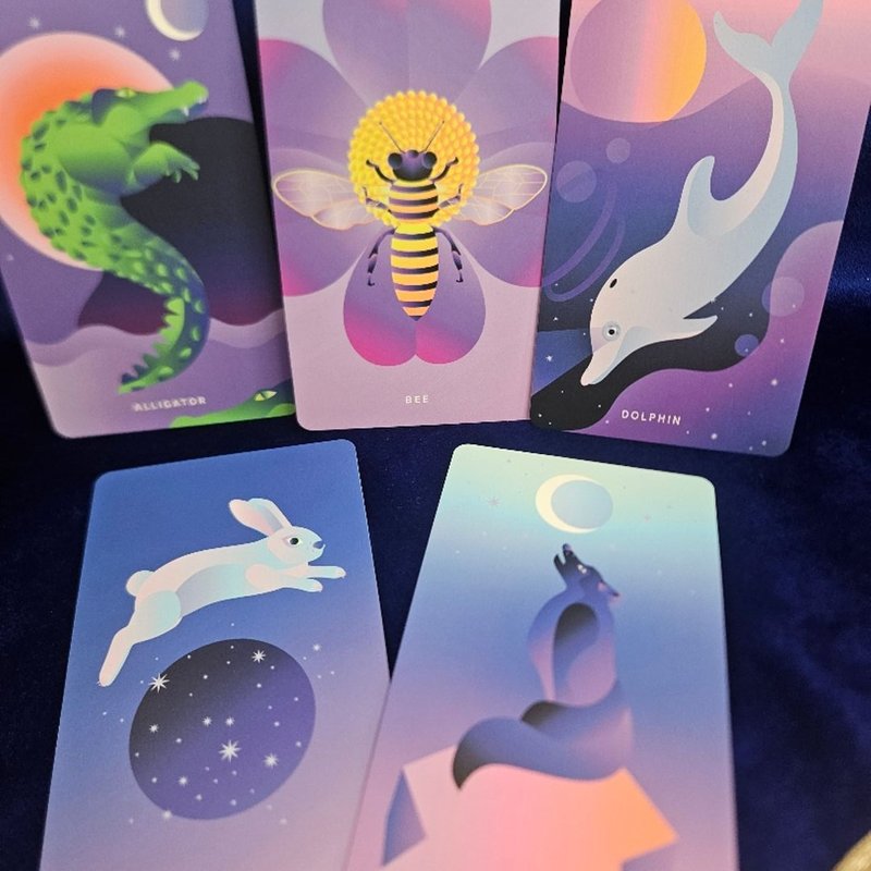 Mystic Mondays: the Cosmic Creatures Deck by Grace Duong