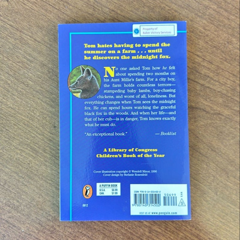 The Midnight Fox by Betsy Byars