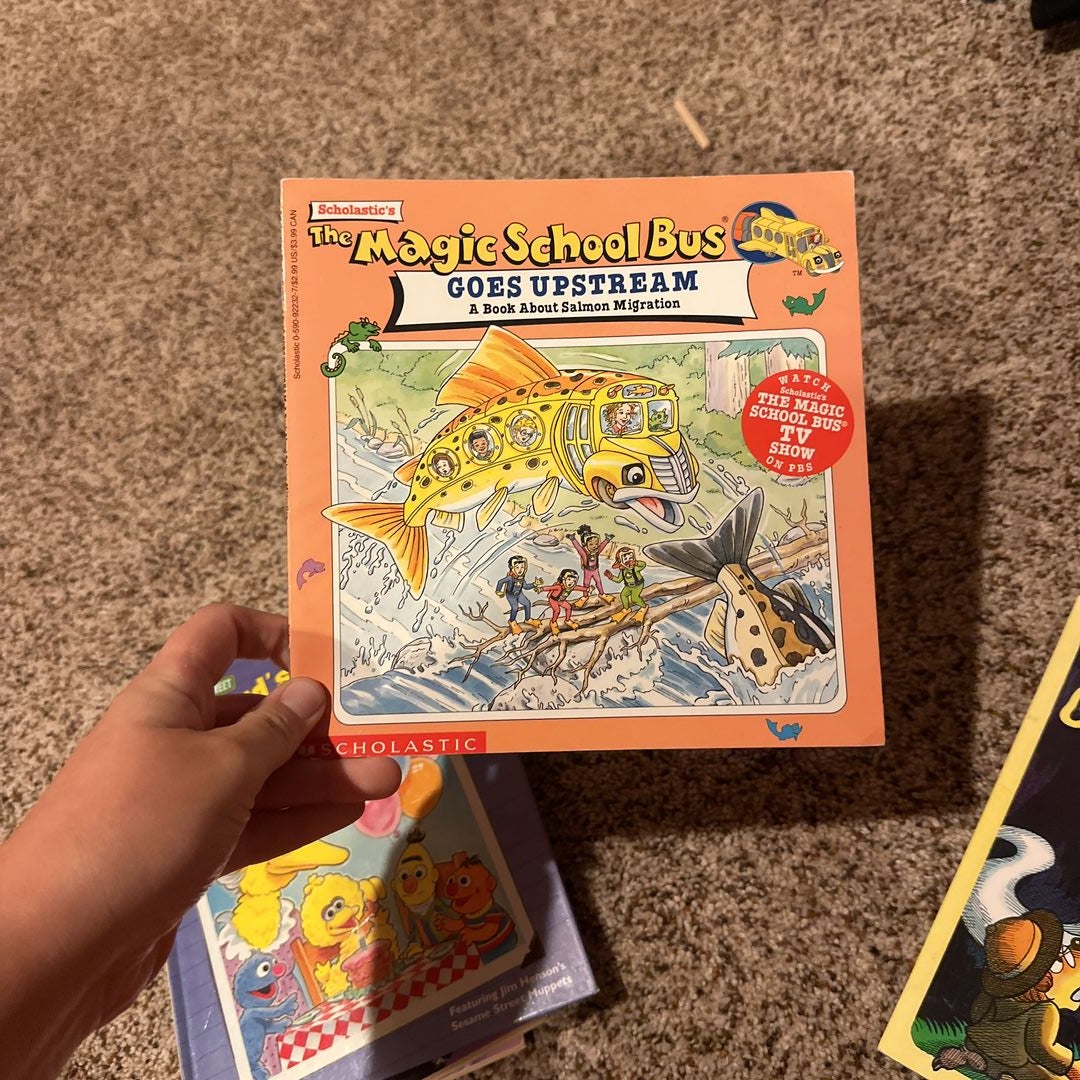 The Magic School Bus Goes Upstream by Joanna Cole, Nancy Krulik