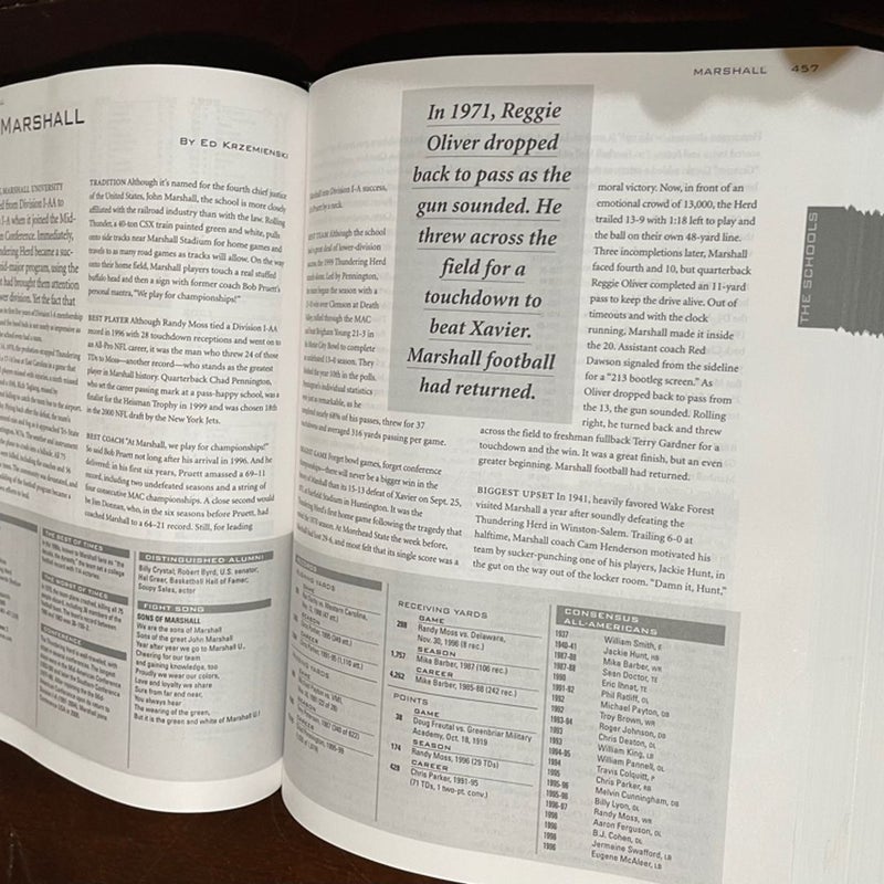 ESPN College Football Encyclopedia by Michael MacCambridge, Hardcover ... ESPN College Football Encyclopedia by Michael MacCambridge, Hardcover ...
