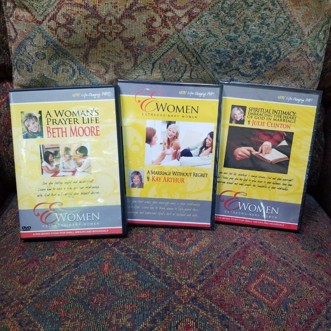 Extraordinary Women dvd bible study bundle set by Beth Moore, Kay ...