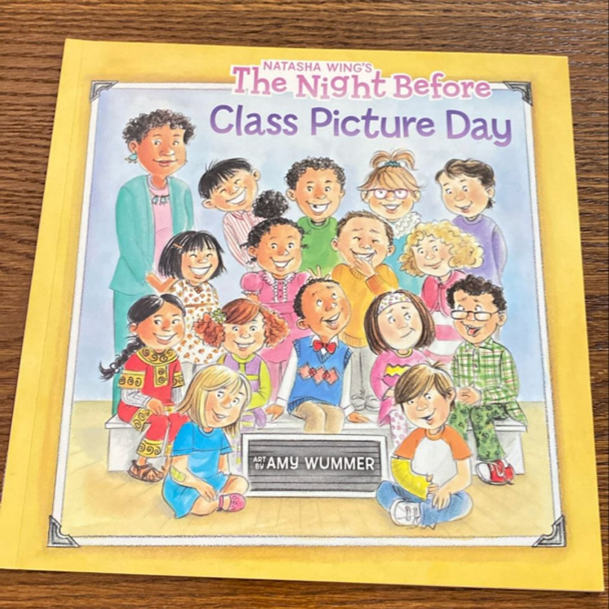 The Night Before Class Picture Day by Natasha Wing
