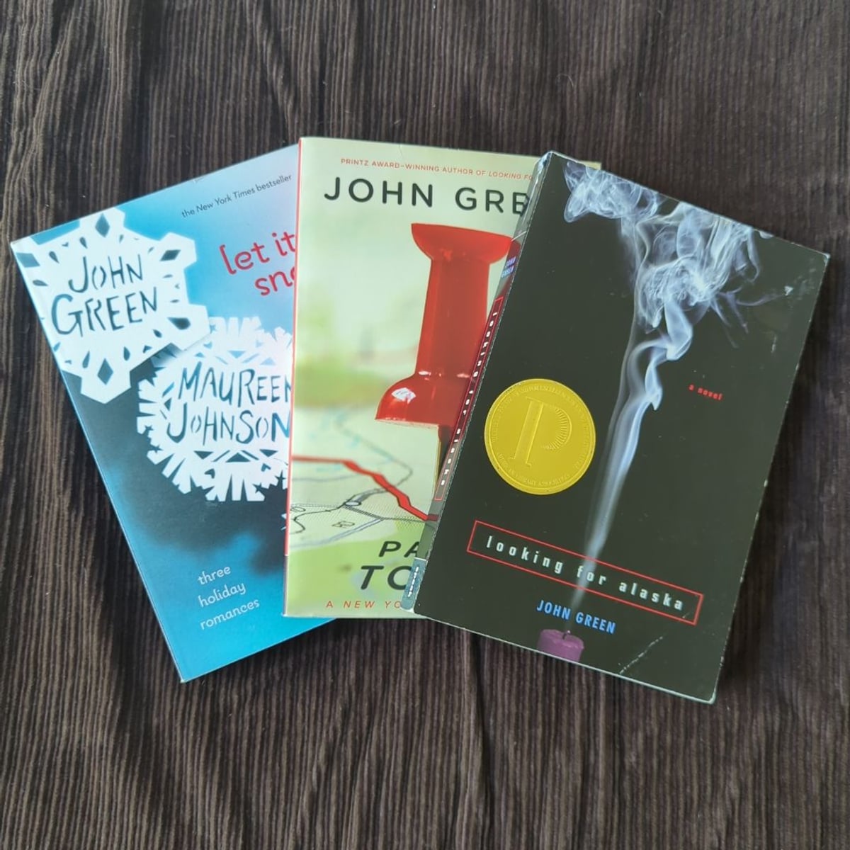 BUNDLE - Paper Towns, Let it Snow, Looking for Alaska by John Green ...