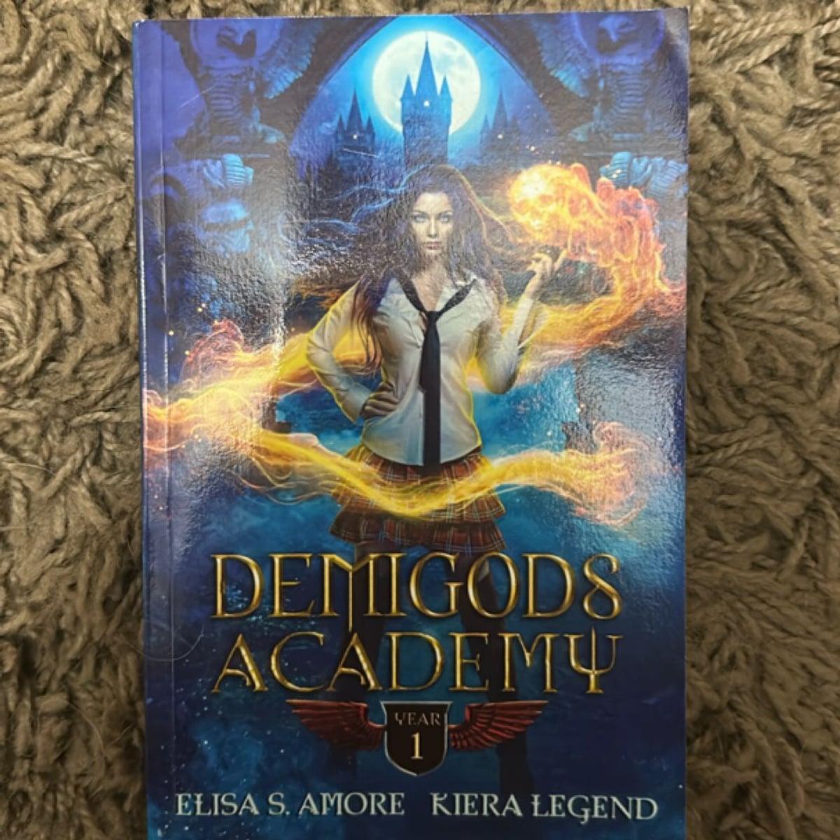 Demigods Academy by Elisa S. Amore, Kiera Legend
