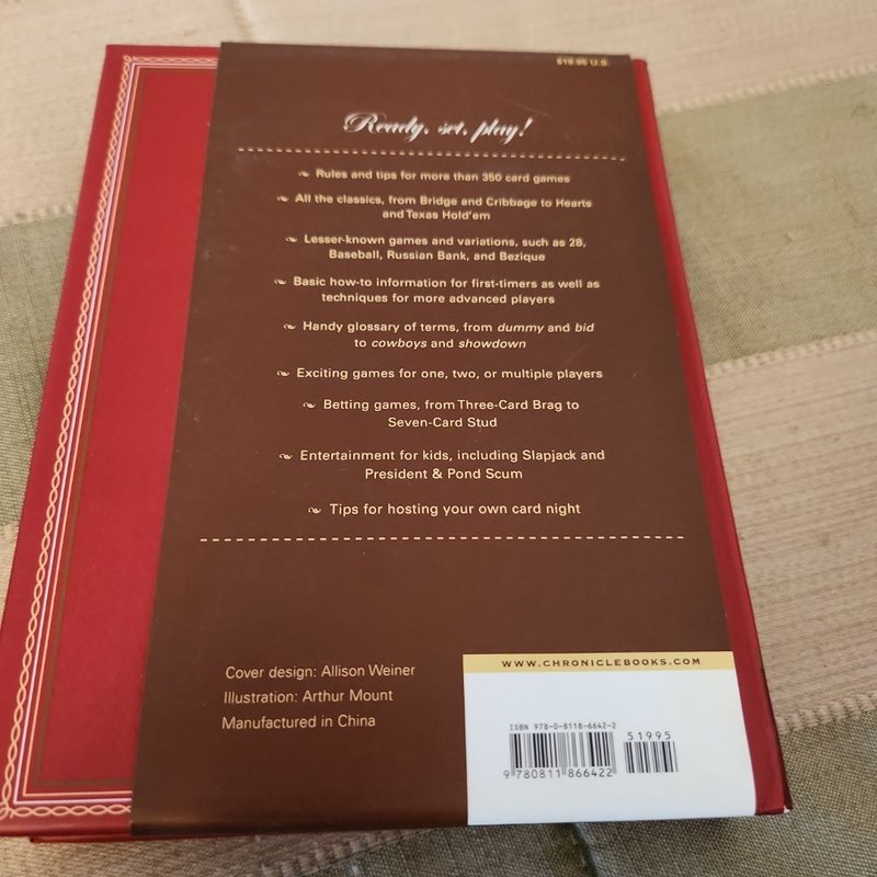 Ultimate Book of Card Games by Scott McNeely