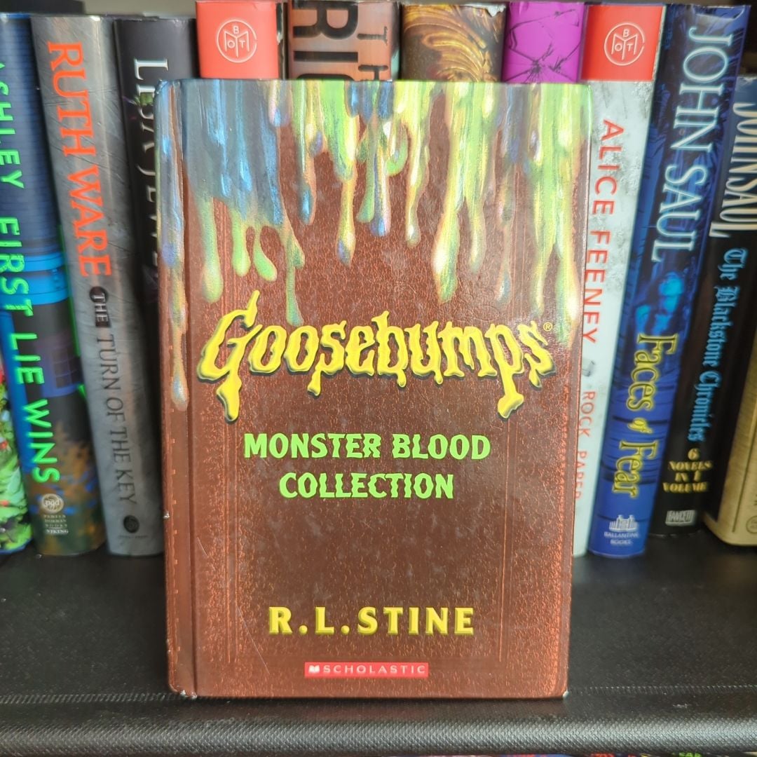 Goosebumps Monster Blood Collection Hardcover 3 books Monster Blood I ...